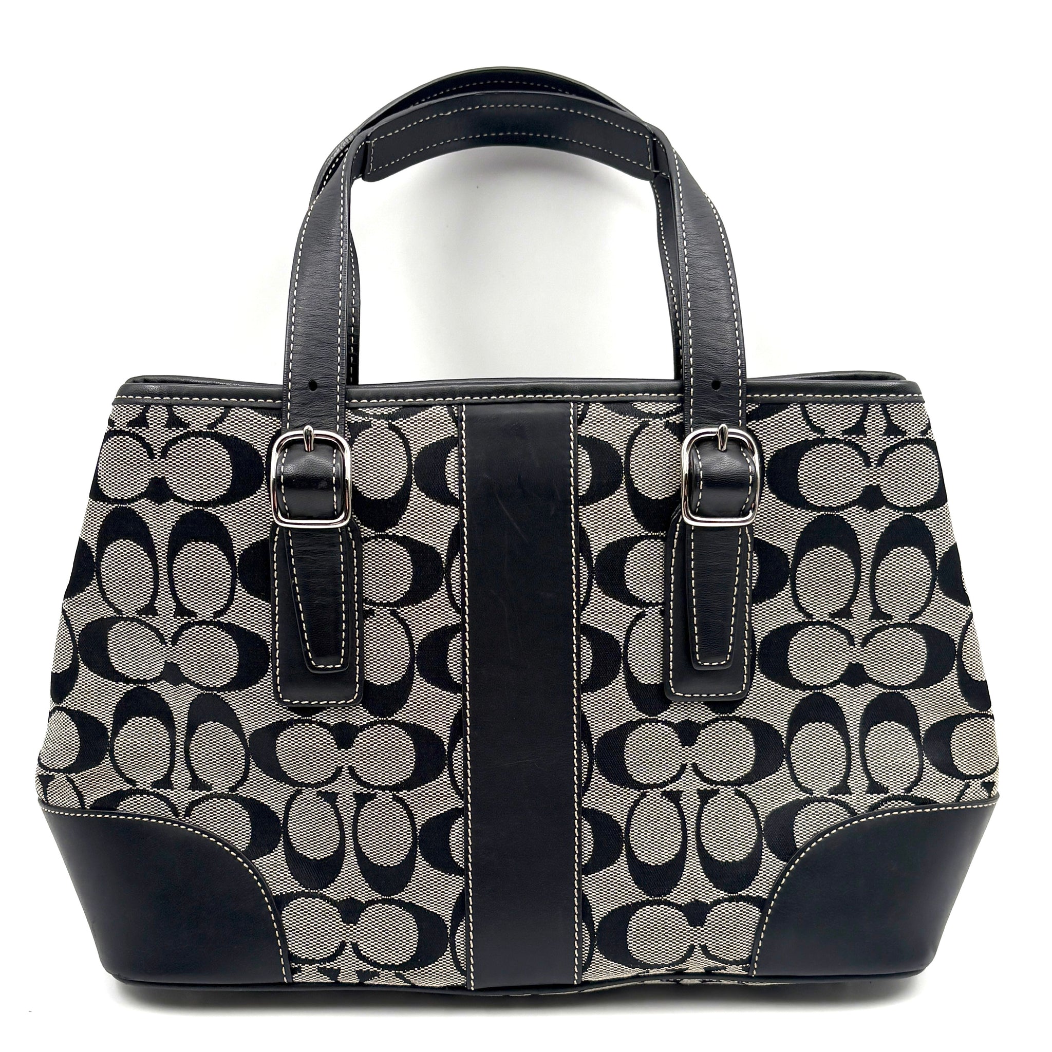 Coach Signature canvas bag